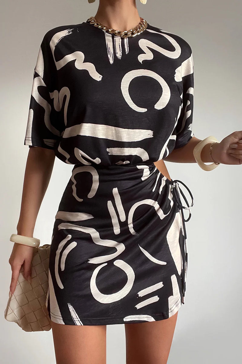 Simona Mini Dress - York Black – The Society